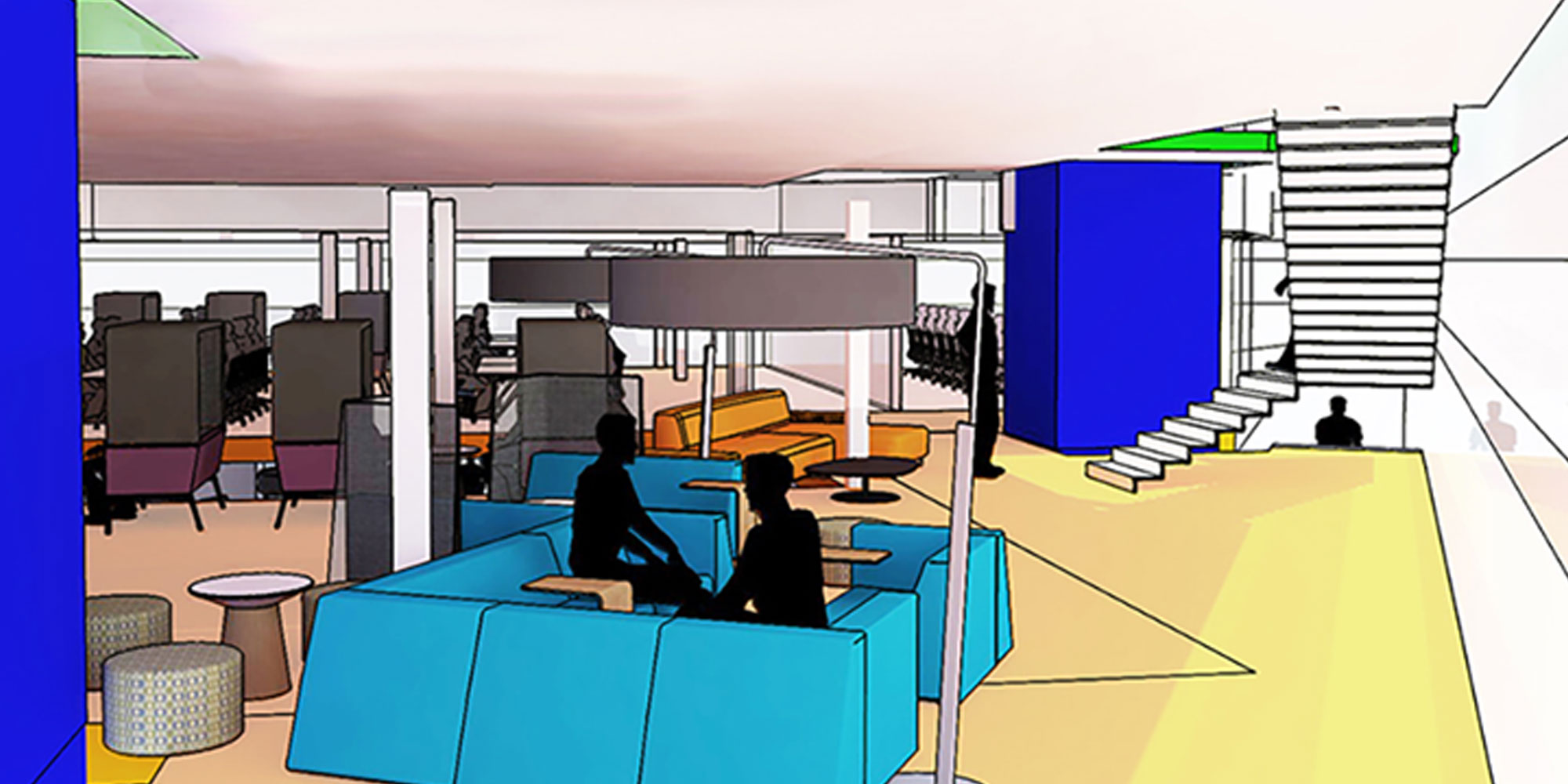 Students Union, Stag Hill Campus - Twelve Architects and Masterplanners