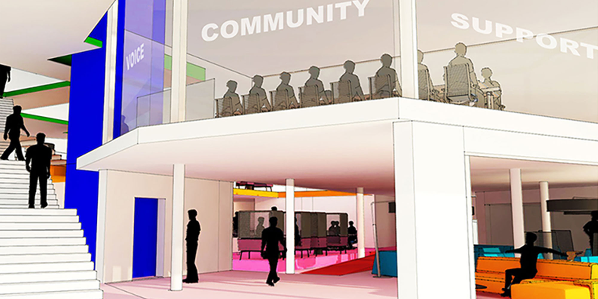 Students Union, Stag Hill Campus - Twelve Architects and Masterplanners