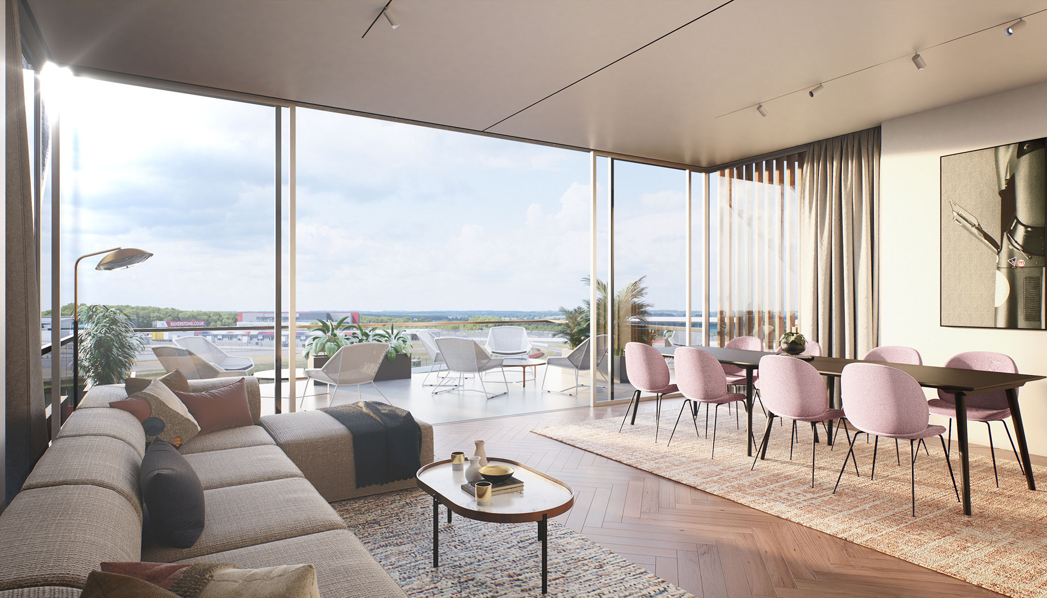 Escapade, Silverstone Racing Circuit - Twelve Architects and Masterplanners