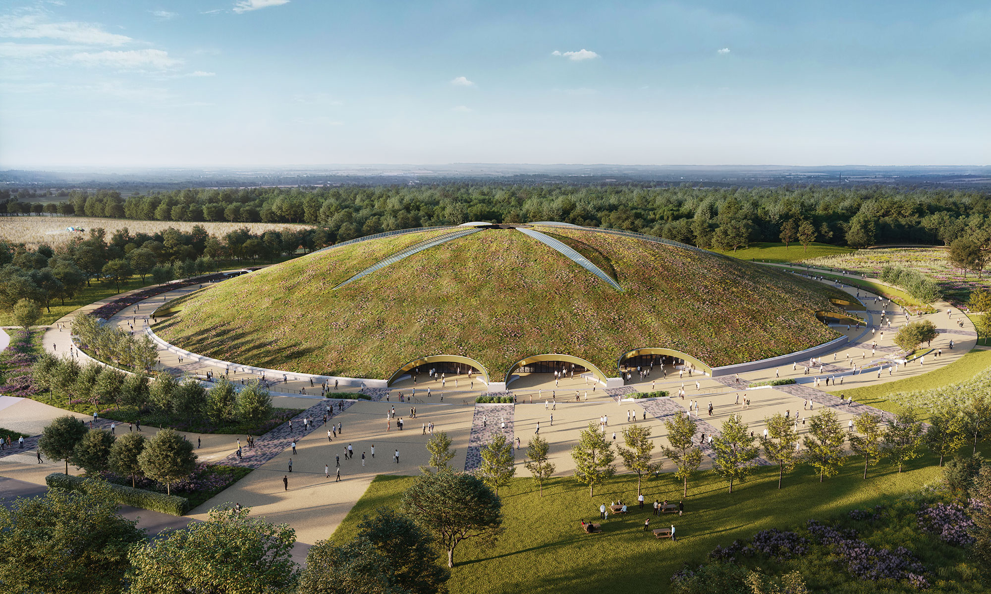 Haynes Park Assembly Building - Twelve Architects and Masterplanners