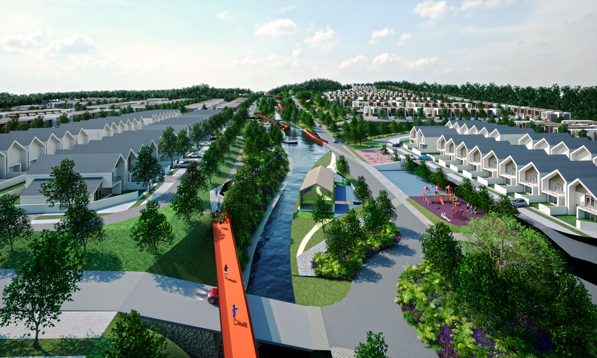 Riverside City - Twelve Architects and Masterplanners