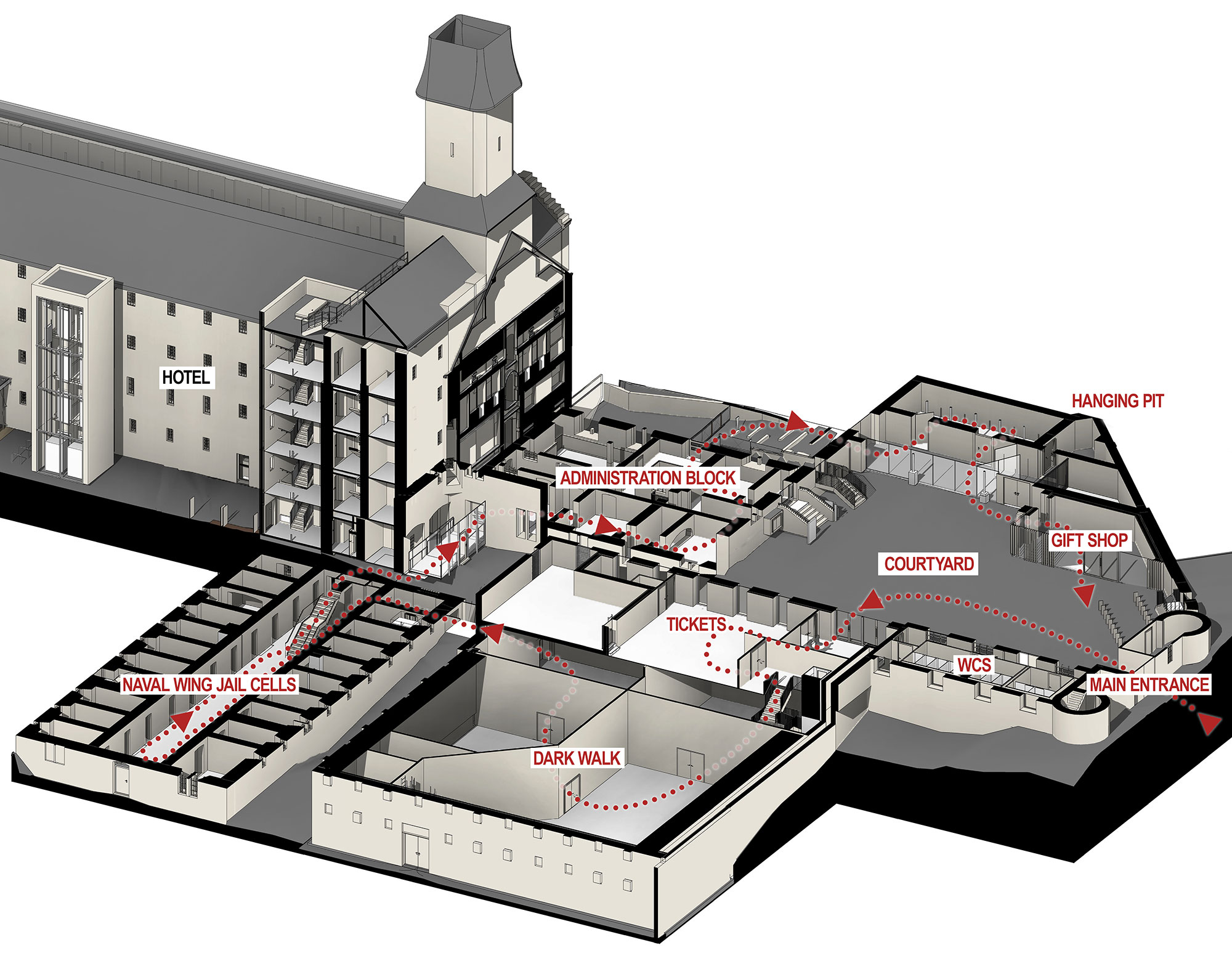 Bodmin Jail Museum & Dark Walk Visitor Attraction - Twelve Architects ...